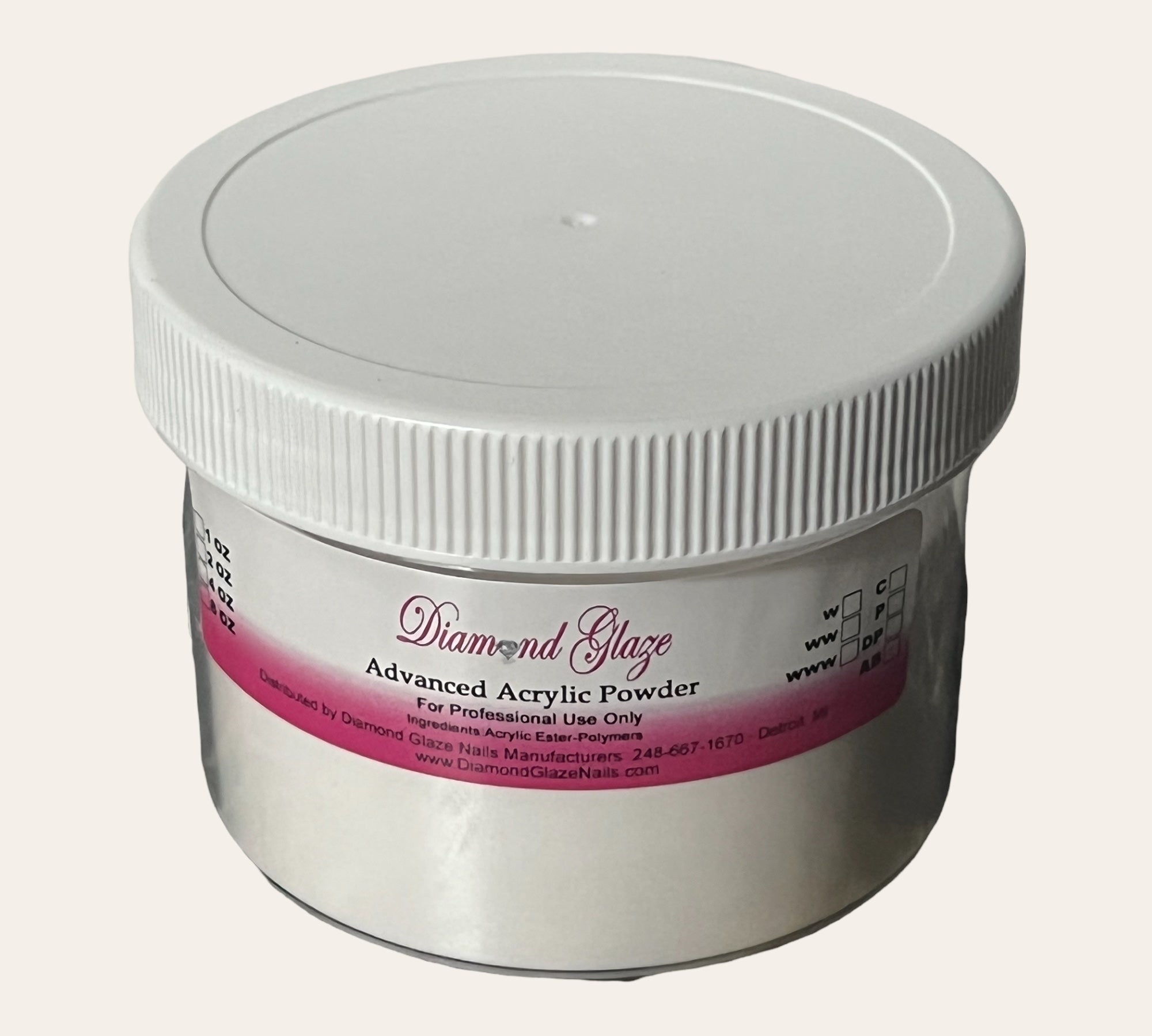 Advanced Acrylic Powder – Diamond Glaze Nail Supply